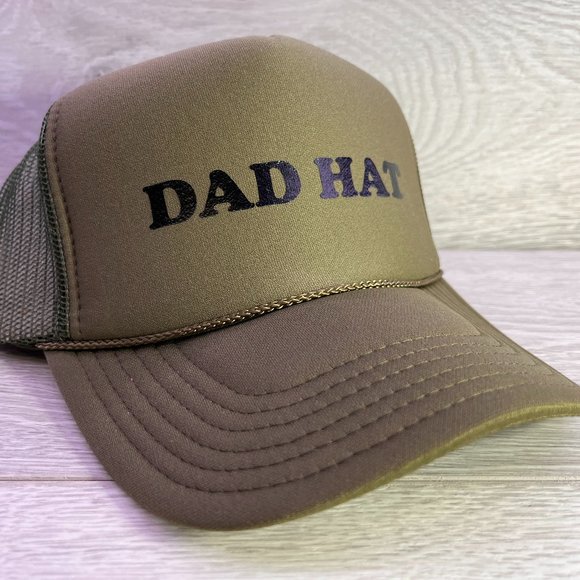 OTTO | Accessories | New Vintage Style Dad Hat Army Green Trucker Hat ...